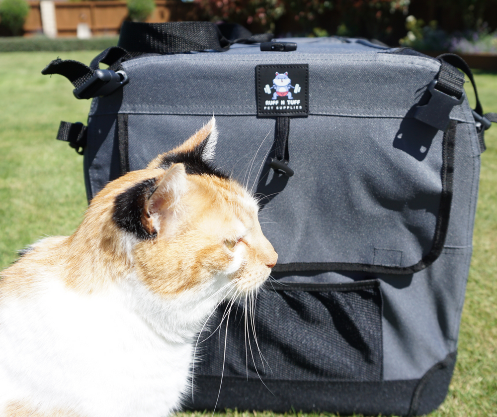 Ruff n Tuff Canvas Pet Crate - Grey| Beavers Pet Products